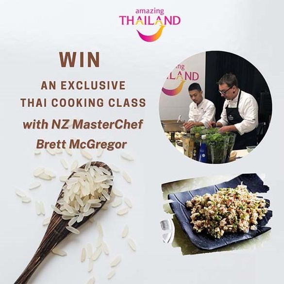 Preview: Win a Taste of Thailand Experience with NZ Masterchef, Brett ...